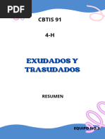 Exudado vs Trasudado: Diagnóstico y Causas | PDF