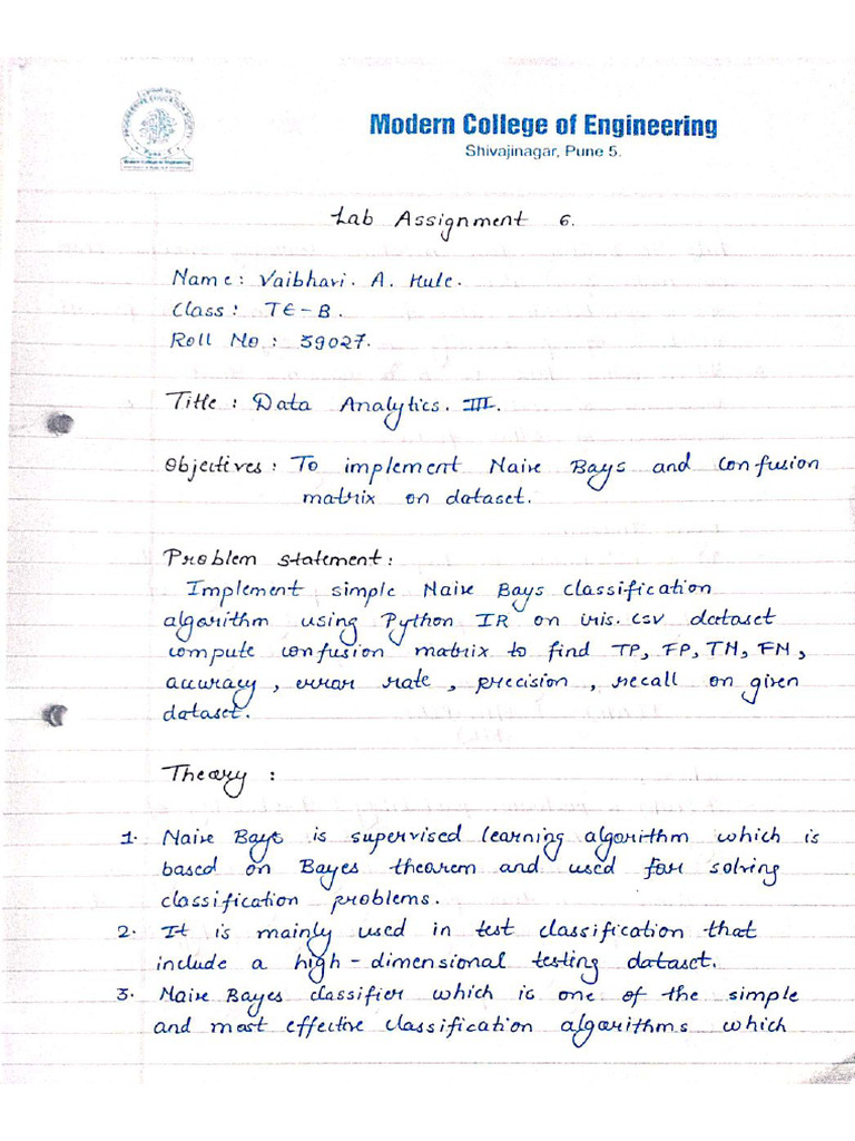 39027-DSBDA - Lab - Assignment 6 | PDF