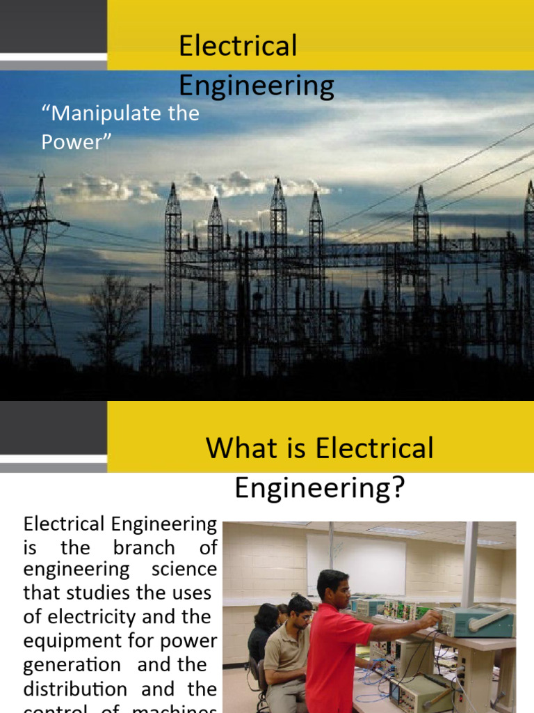 Electrical Engineering | PDF | Electrical Engineering | Engineering