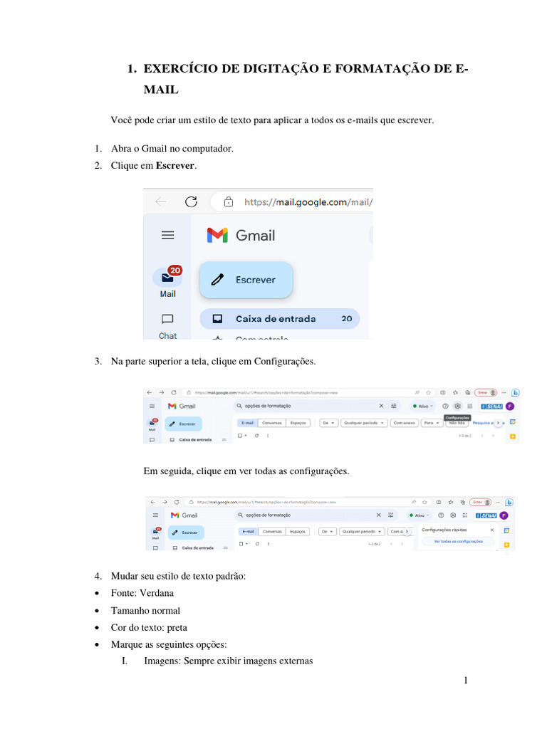 Exercícios de Digitação e Formatação de Documentos | Download grátis ... Exercícios de Digitação e Formatação de Documentos | Download grátis ...