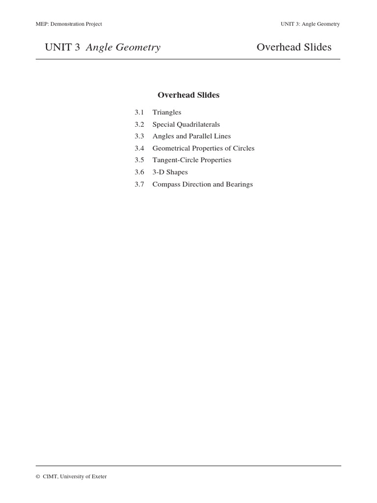 As 3 Os | PDF | Circle | Rectangle