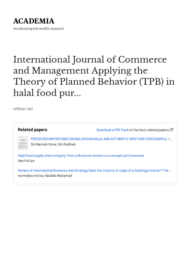 My Topic For RM With Cover Page v2 | Download Free PDF | Attitude (Psychology) | Behavior