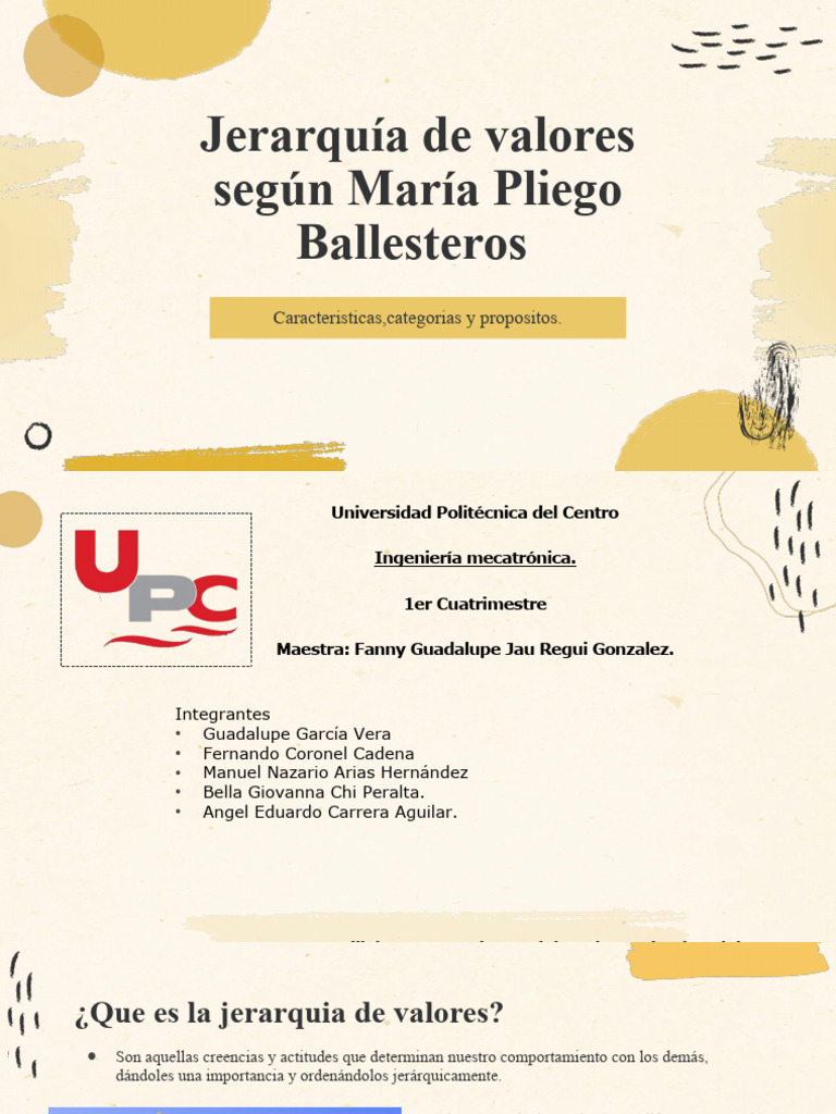Jerarquia de Valores de Maria Pliego | PDF