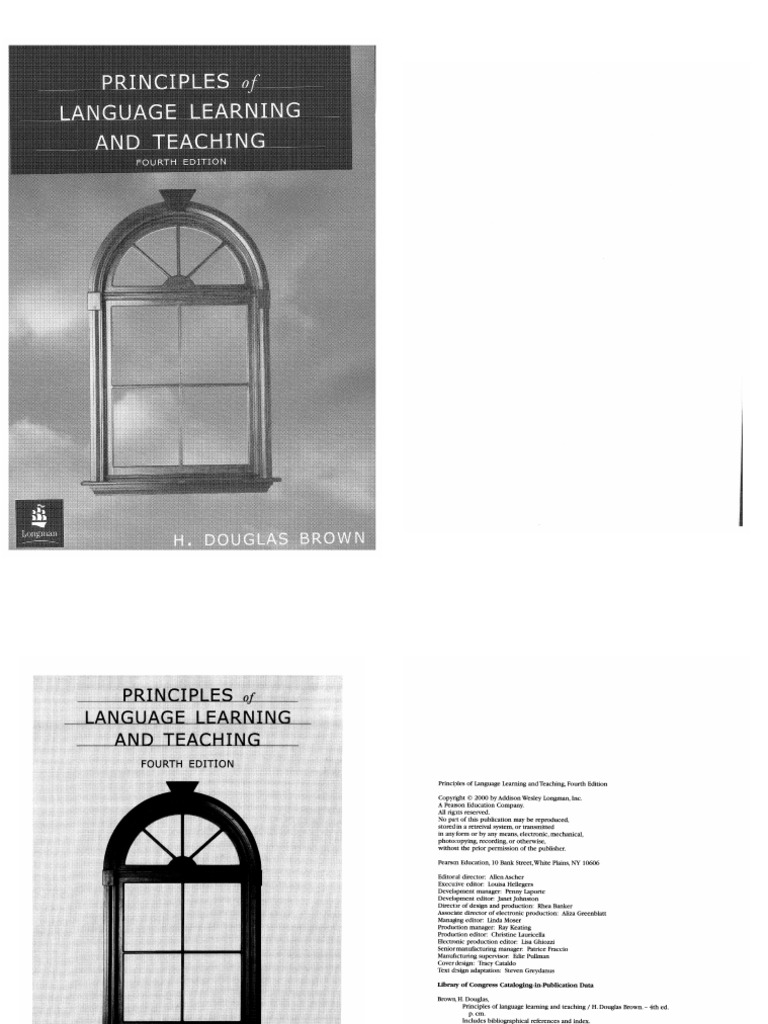 Brown, D. Principles - of - Language - Learning - and - Teaching | PDF