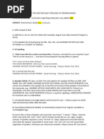 Clean Verbatim Legal Transcription Guide | PDF | Deposition (Law)