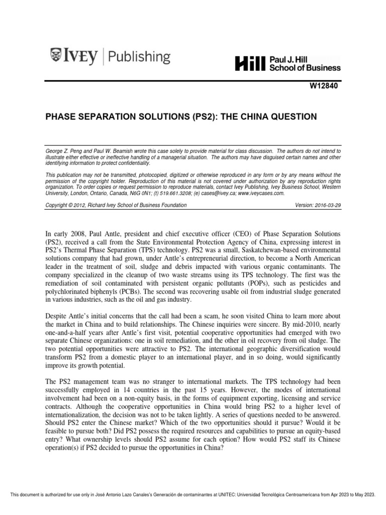 Caso 2 Phase Separation Solutions (PS2) W12840-PDF-ENG | PDF