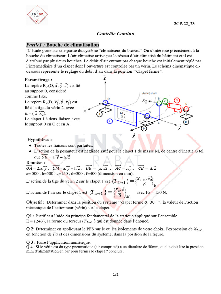 CC-2CP Novembre 2022-23ELV 1 | PDF