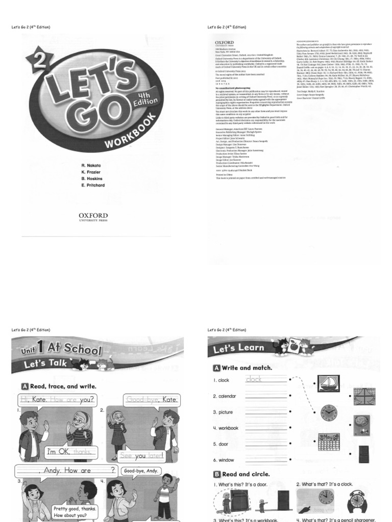 Let S Go 2 Workbook Lição de Casa | PDF