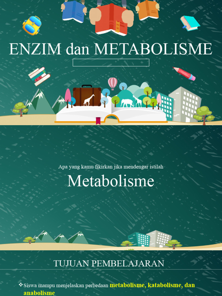 Bab 2. Enzim Dan Metabolisme Terbaru | PDF