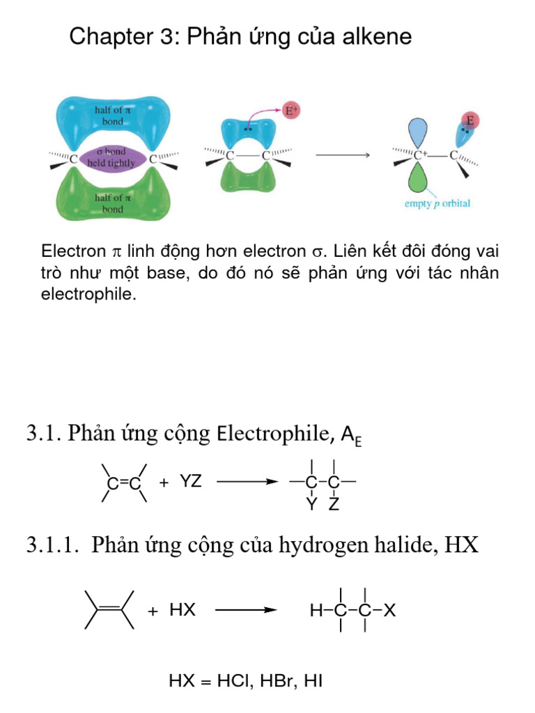 Chapter 3 Phan Ung Cua Alkene | PDF