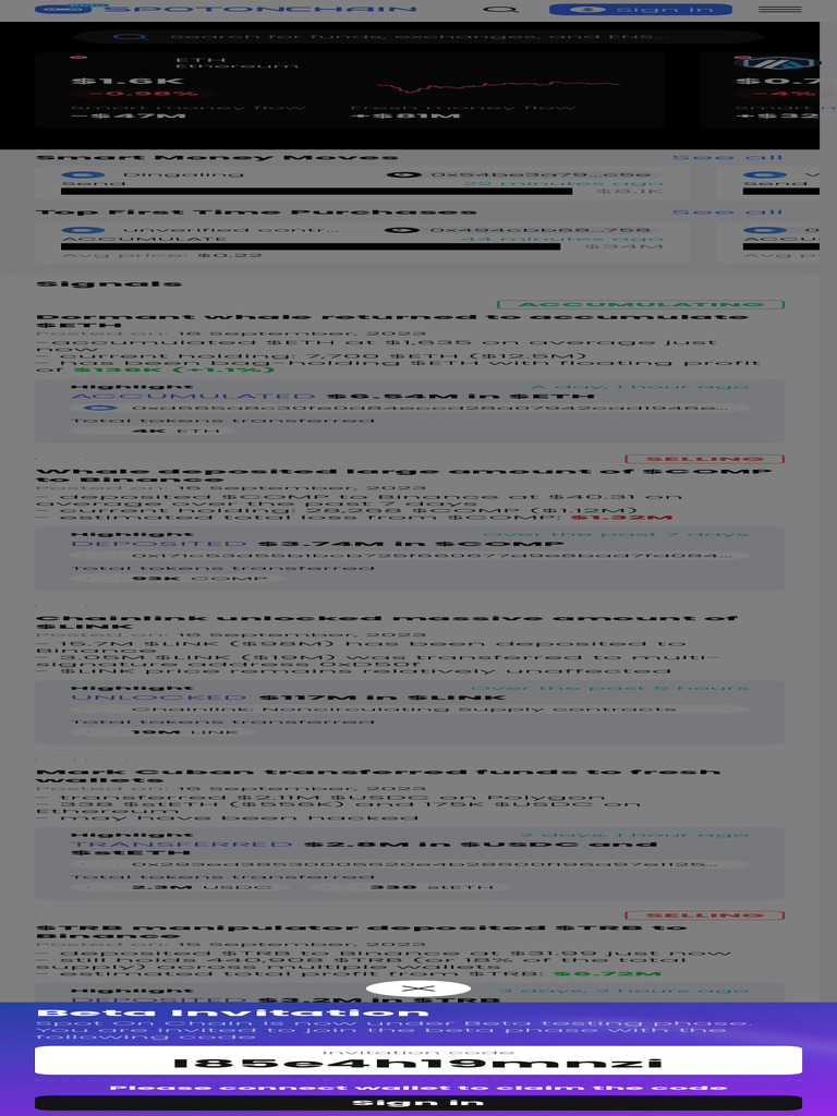 Spot On Chain - Platform | PDF | Financial Technology | Finance & Money Management