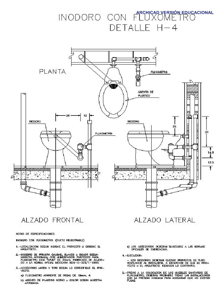 Inodoro Detalle | PDF