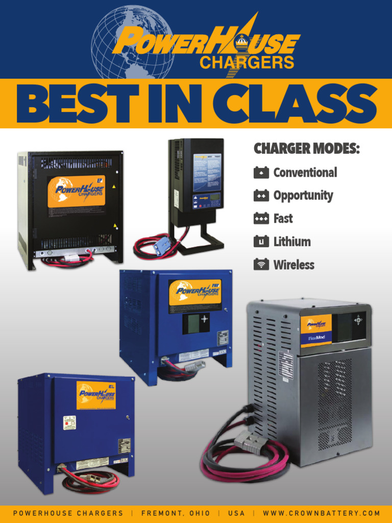 PowerHouse Chargers | Download Free PDF | Battery Charger | Electric Power