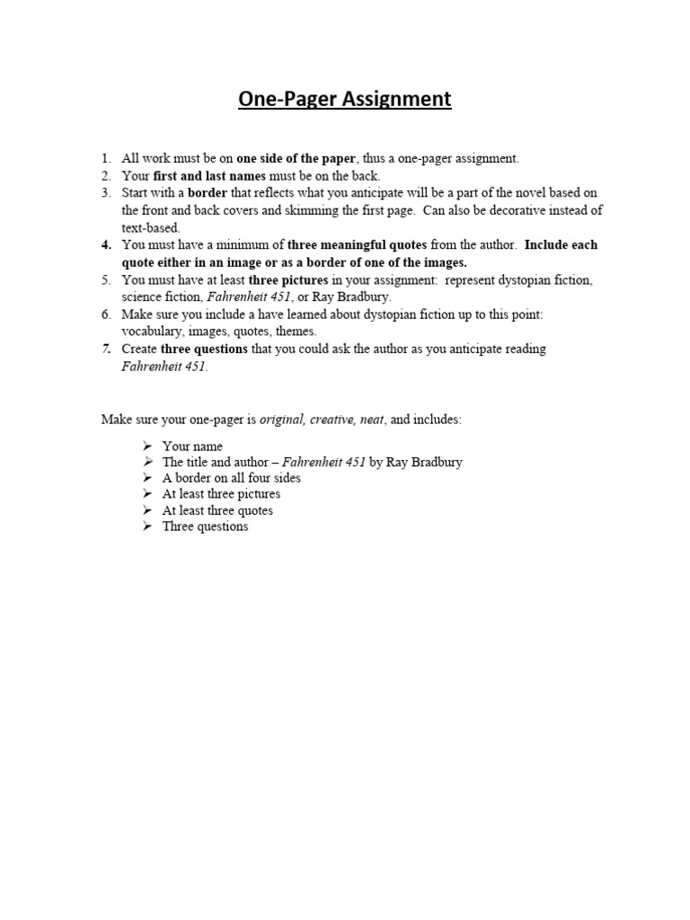 F451 One Pager | PDF