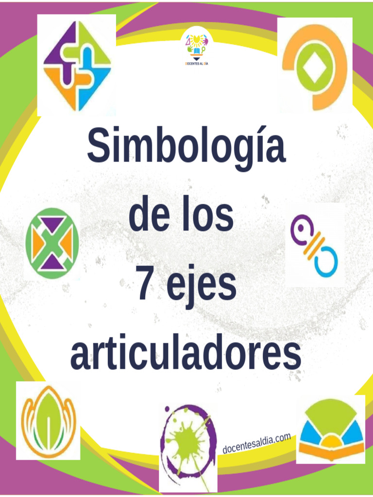 Simbologia de Los 7 Ejes Articuladores | PDF | Ficción general