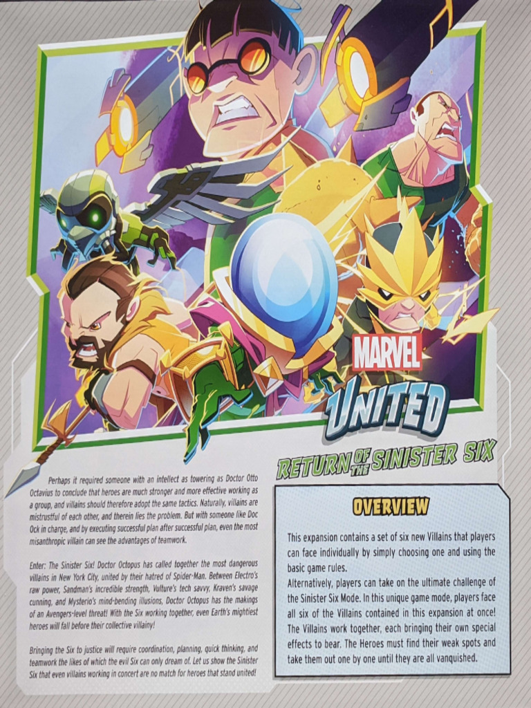 Sinister Six | PDF