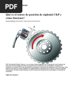 Guía de Reparación Sensor CKP | PDF | voltaje | Sensor