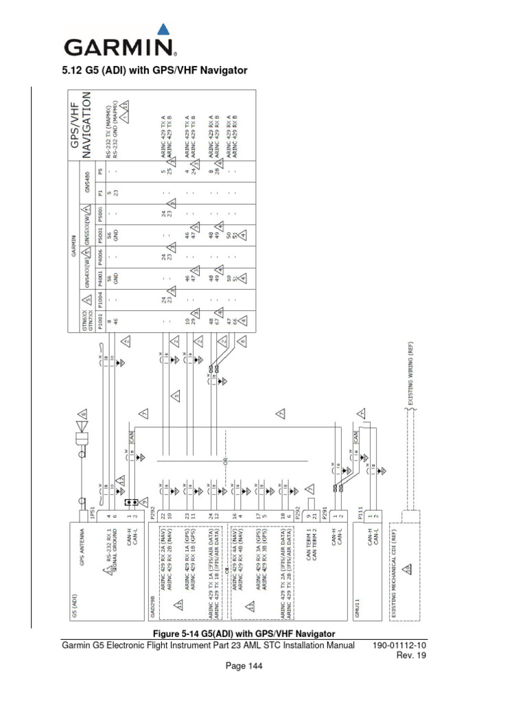 Garmin G5 Installation Manual | PDF | Electronics | Computer Hardware