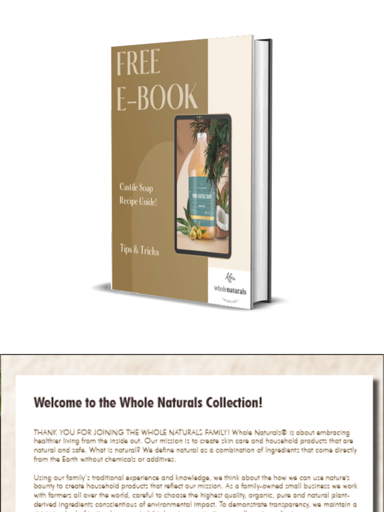 Soap Recipe Guide Pdf Shampoo Soap