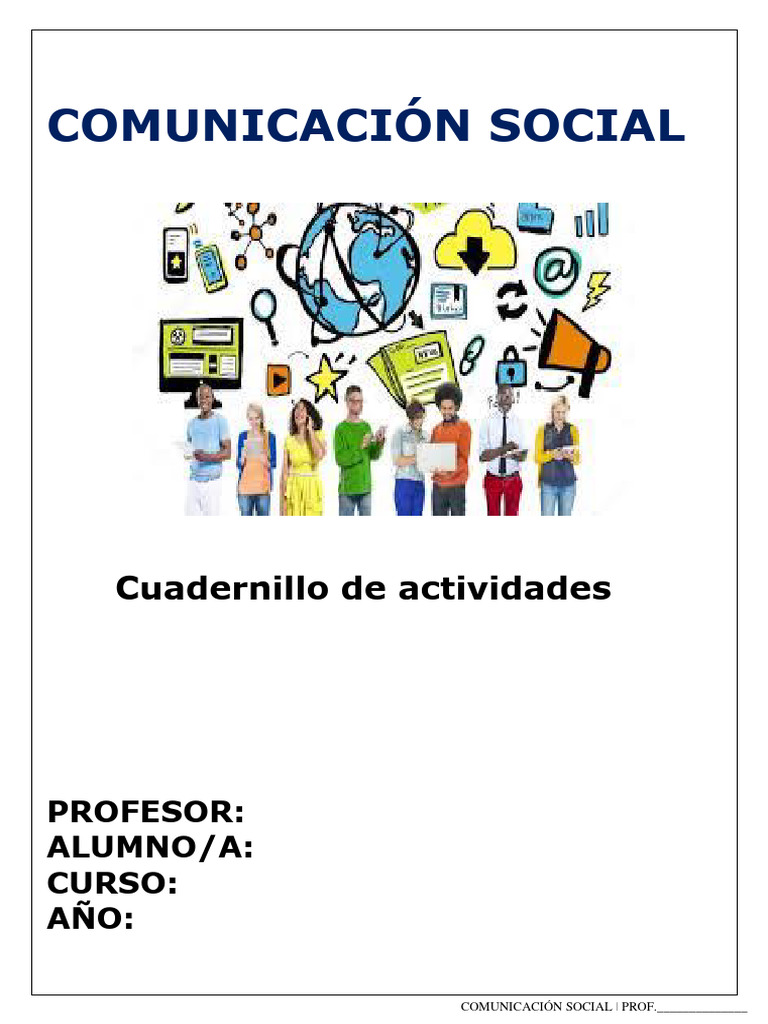 Cuadernillo 2021 Comunicación Social | PDF