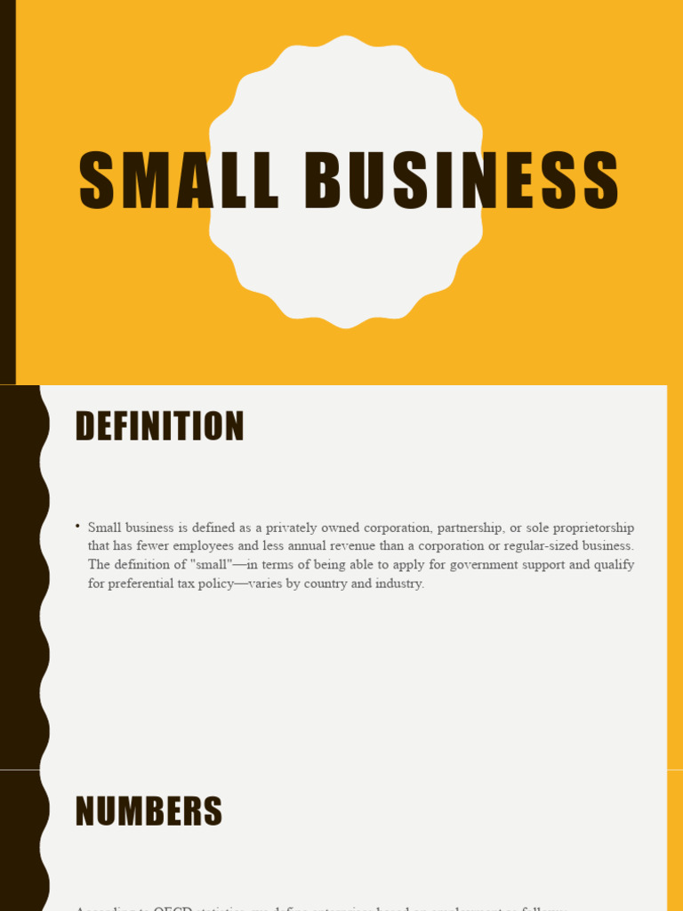 Small Business | PDF