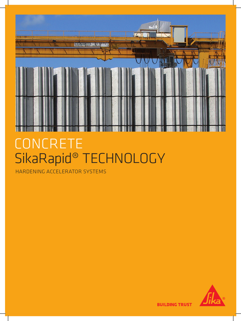 Glo Sikarapid Technology | PDF | Concrete | Cement