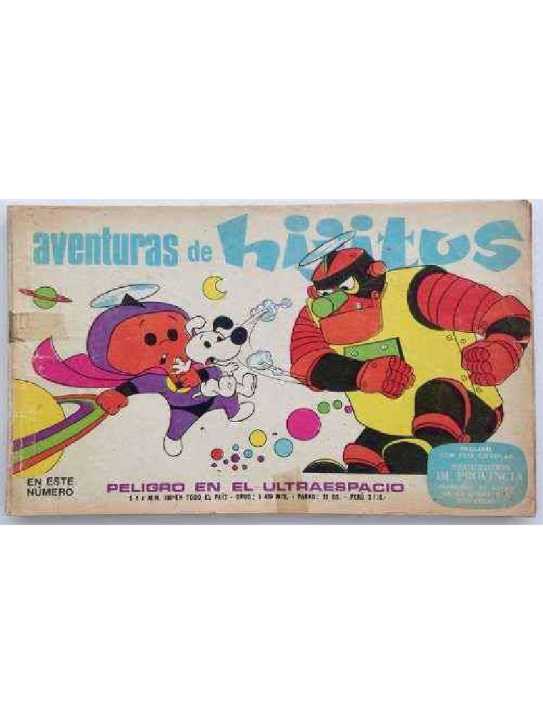 Las Aventuras de Hijitus #93 - Peligro en El Ultraespacio | PDF