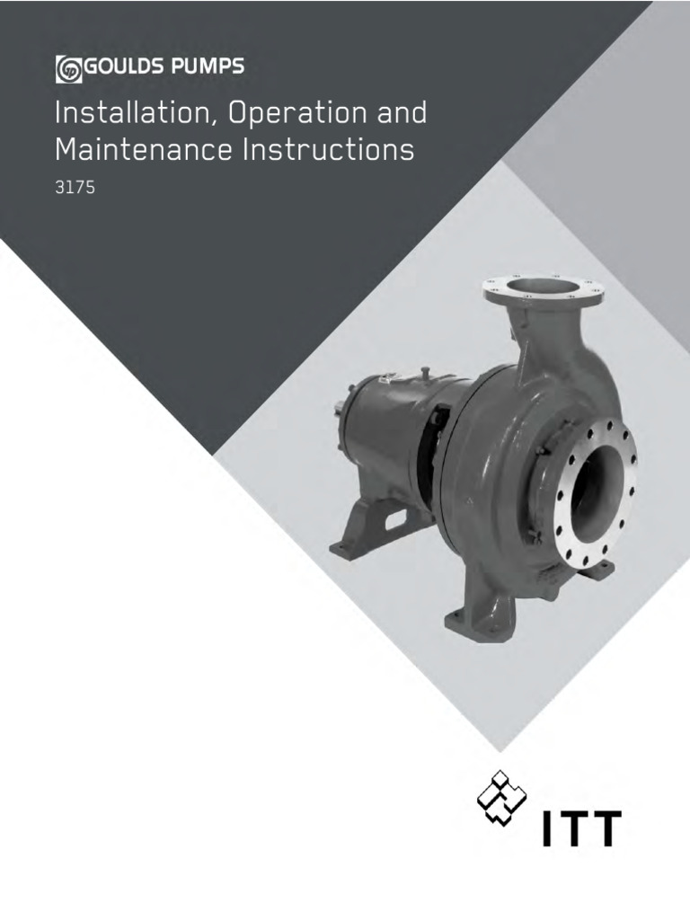 Bomba - ITT - Família 3175 | PDF | Pump | Hazards