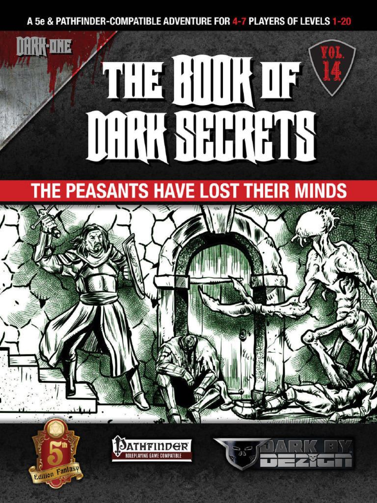 D&D5e & Pathfinder Book of Dark Secrets, Vol 14 The Peasants Have | PDF | Copyright | Derivative ...