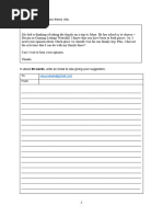 Form 4 English Listening Test Paper | PDF