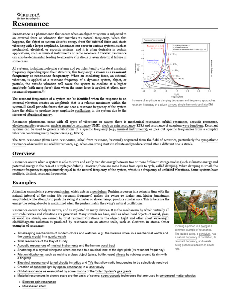 Understanding Resonance Basics | PDF | Social Science | Art