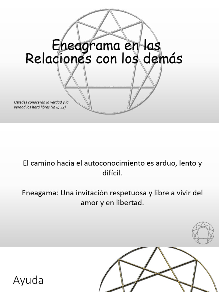 Eneagrama Relaciones Interpersonales 2a Parte | PDF | Eneagrama de la ...