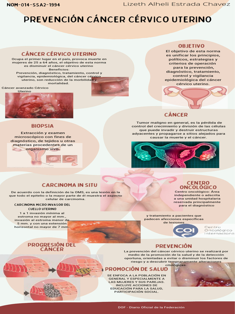 Cáncer Cérvico | PDF | Cáncer | Cáncer de cuello uterino