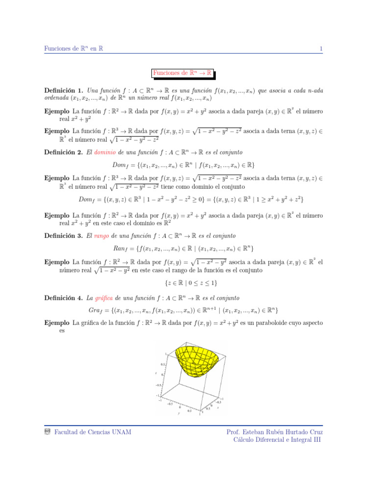 Funciones de R Enr 1 | PDF