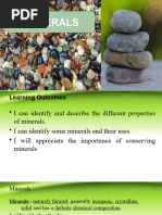 Physical and Chemical Properties of Minerals | PDF | Minerals | Rock ...