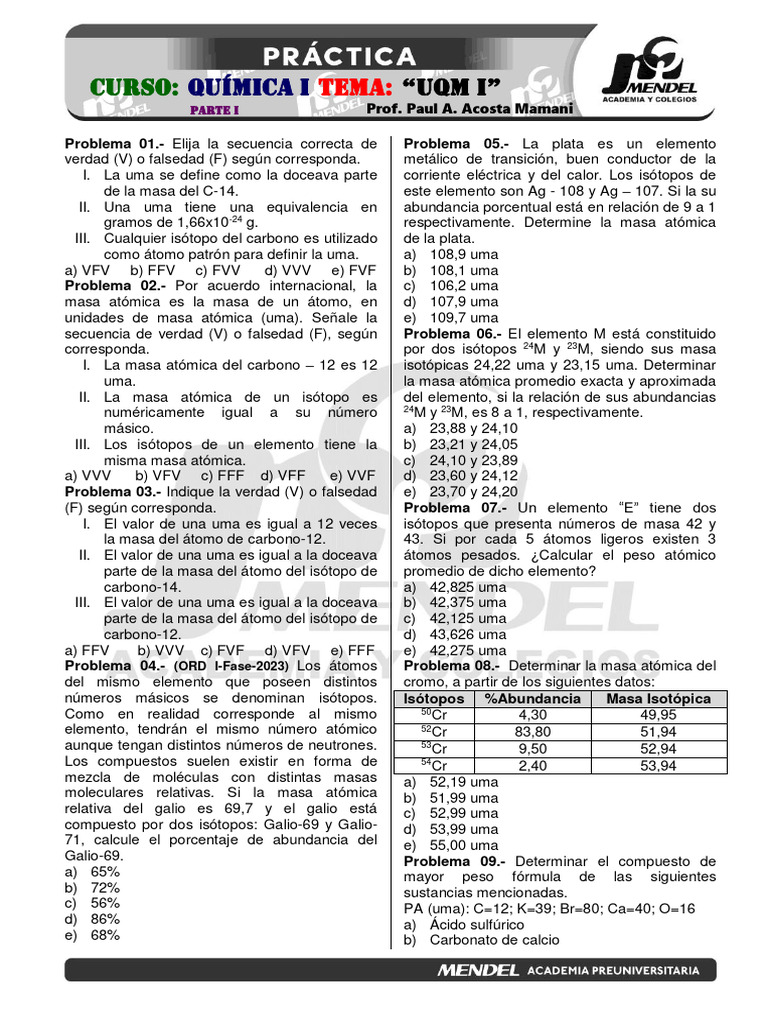 Práctica UQM I - ORD-I-Fase 2024-15716156535 | PDF | Métodos y ...