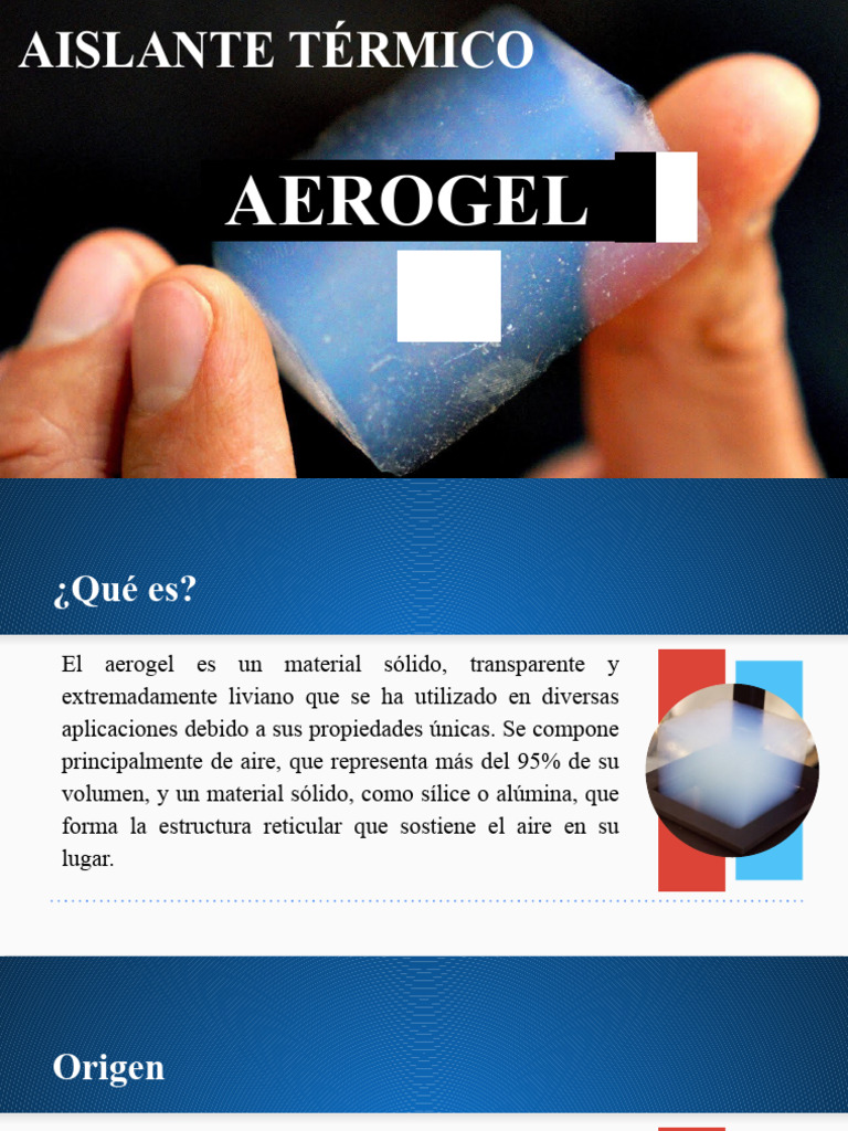 AEROGEL - Aislante Térmico | PDF