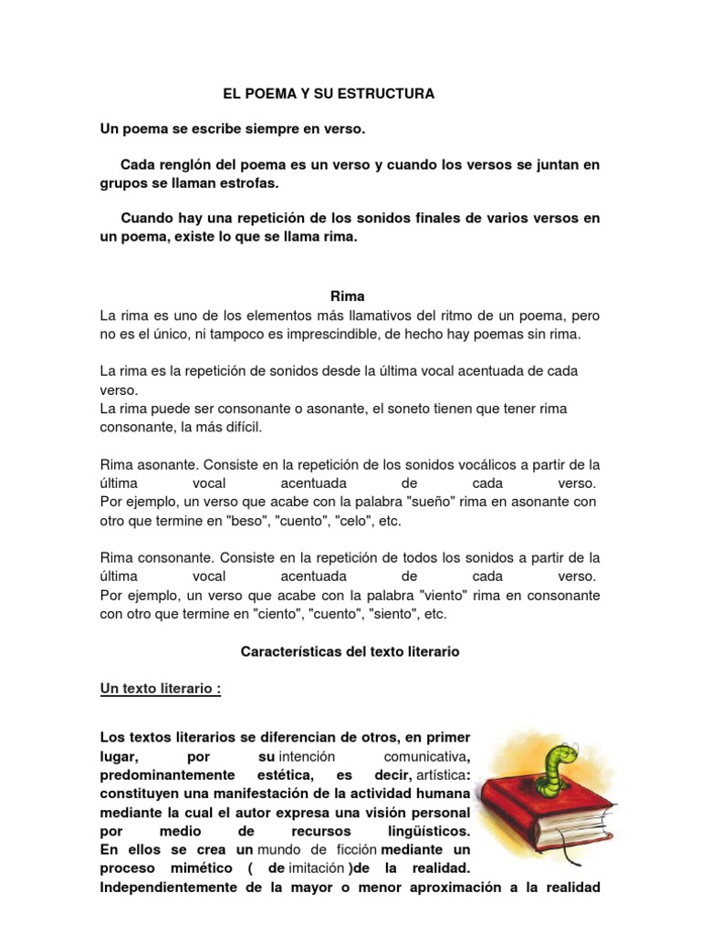 El Poema y Su Estructura