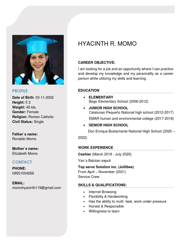Aya Resume 2023 | PDF