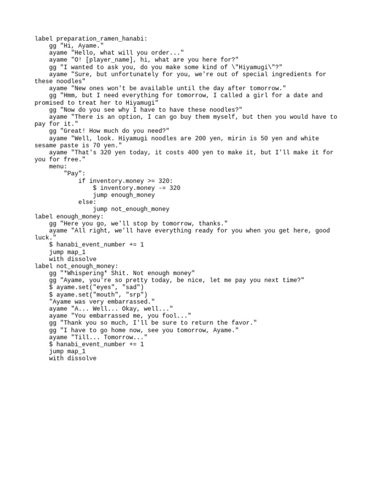 Preparation Ramen Hanabi - Rpym | PDF