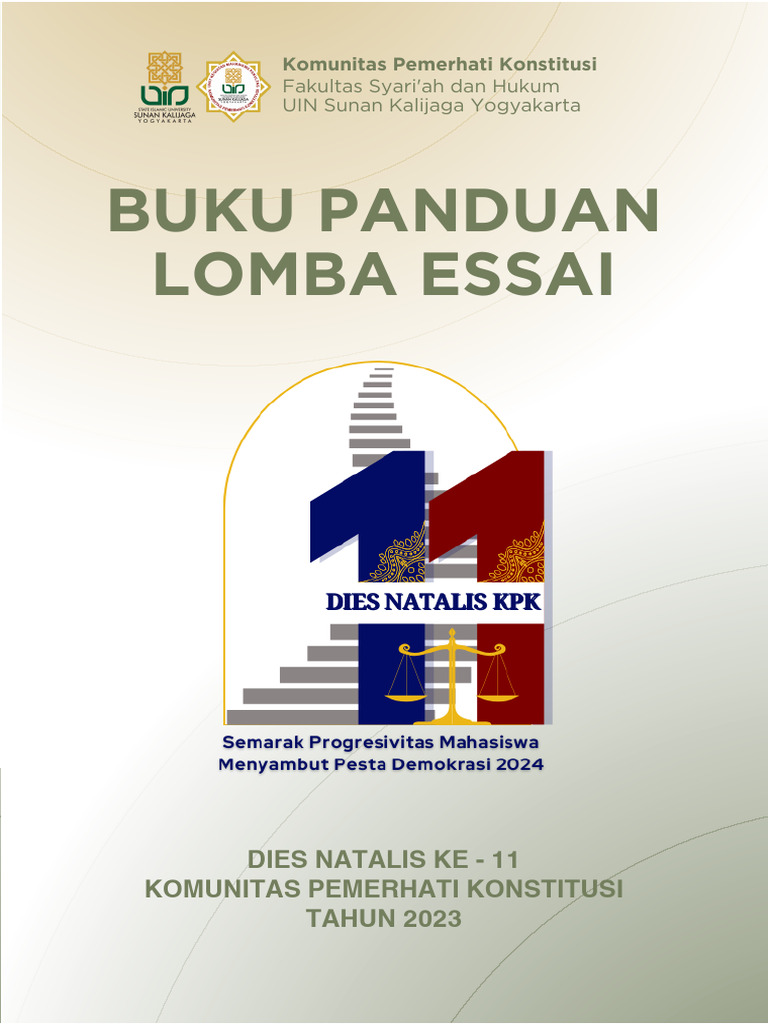 Buku Panduan Lomba Essai | PDF