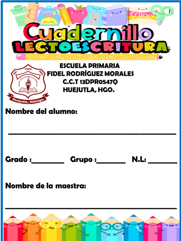 Cuadernillo de Lectoescritura | PDF