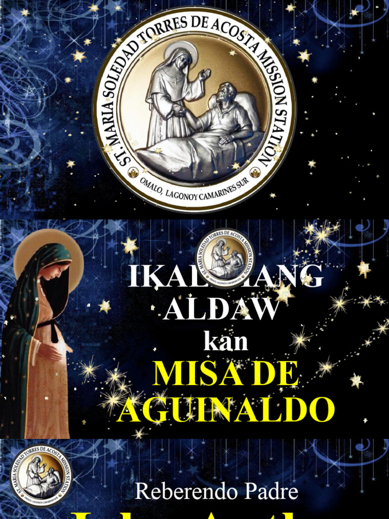 Ikalimang Aldaw Nin Misa de Aguinaldo | PDF Ikalimang Aldaw Nin Misa de Aguinaldo | PDF