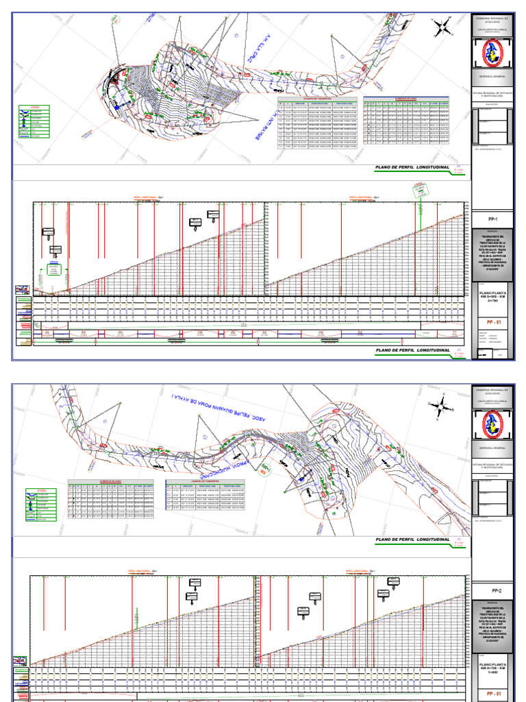 Plano de Planta y Perfil (A1) | PDF