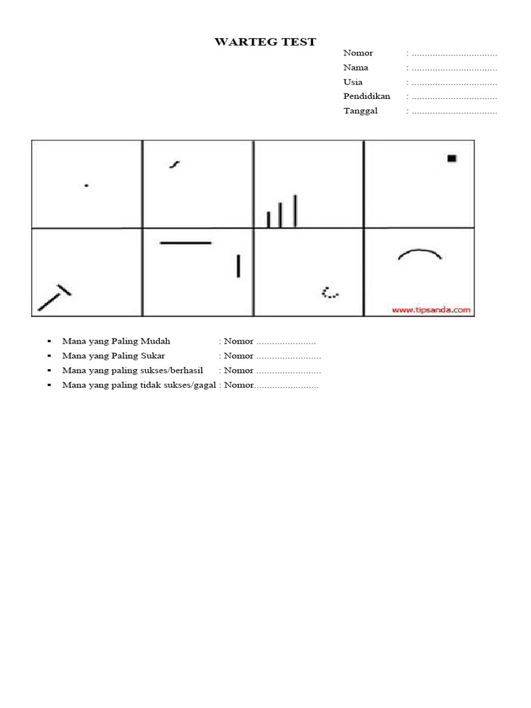 Test Warteg | PDF