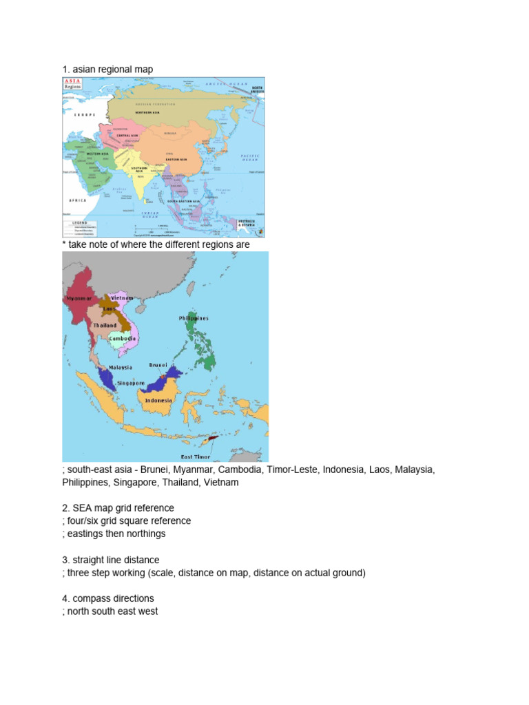Southeast Asia Geography Overview | PDF