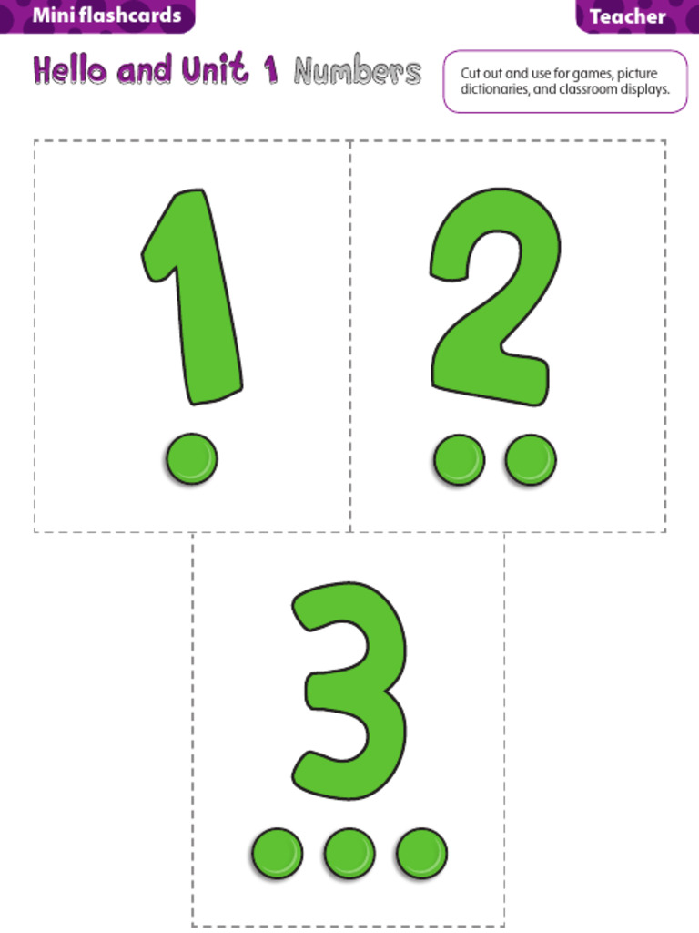 Mouse and Me! Mini Flashcards Guide | PDF | Educational Environment