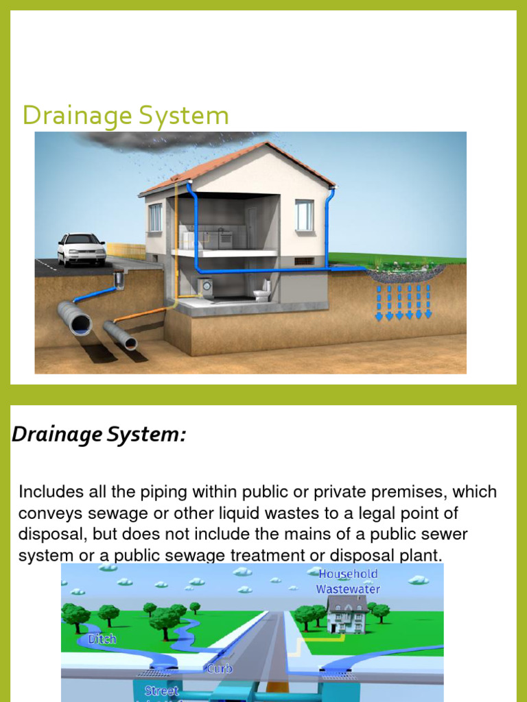Basic Drainage System | PDF | Sewage | Plumbing