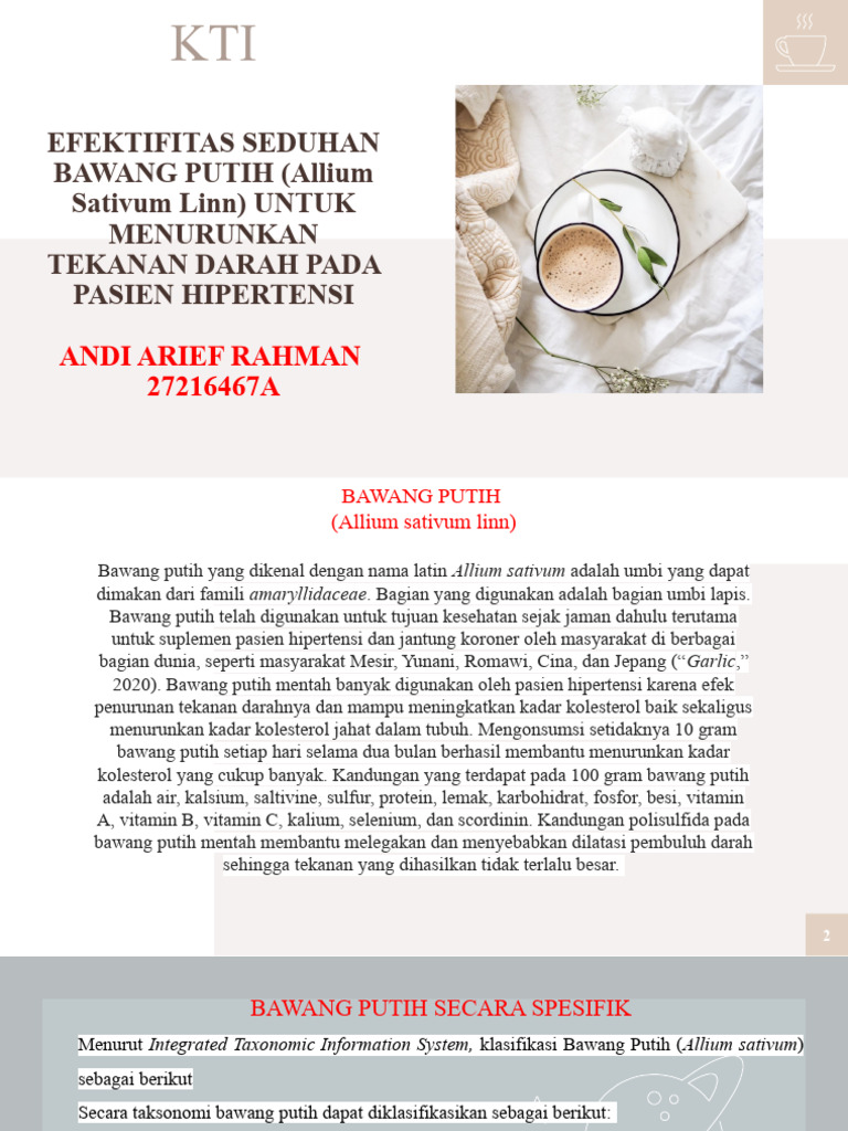 KTI Andi Arief Rahman 27216467A | PDF