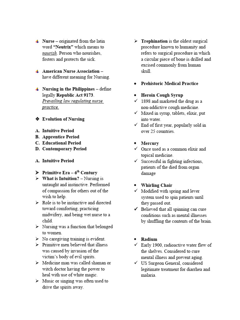 TFN Week 2 | PDF | Nursing | Florence Nightingale